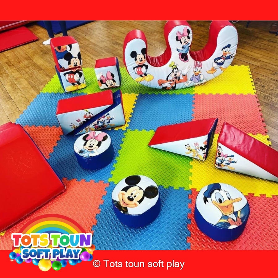 Mickey Mouse Soft Play Hire - Bouncy Castle Hire, Soft Play Hire, Kids ...