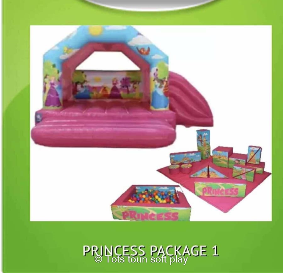 Princess Package - Bouncy Castle Hire, Soft Play Hire, Kids Parties in ...